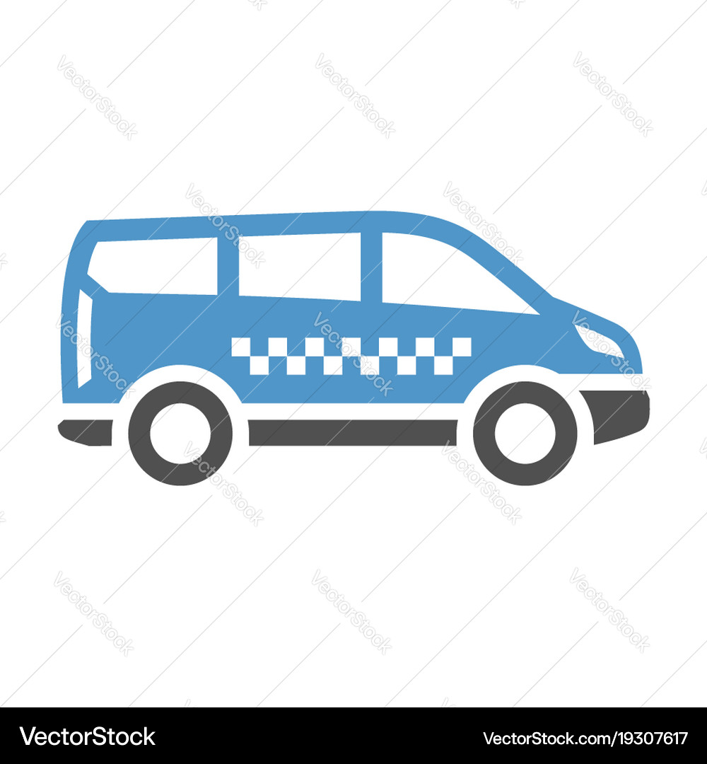 Urban transport icon Royalty Free Vector Image