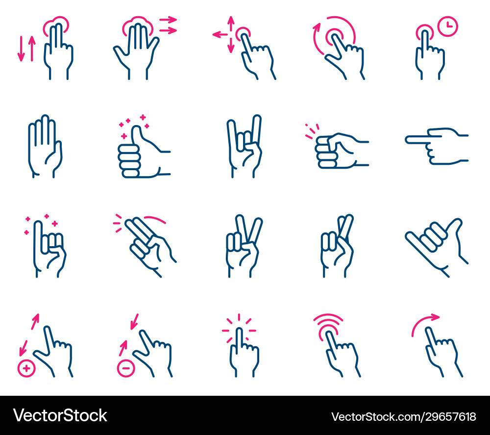 Swipe Left Right Vector Images (over 920)