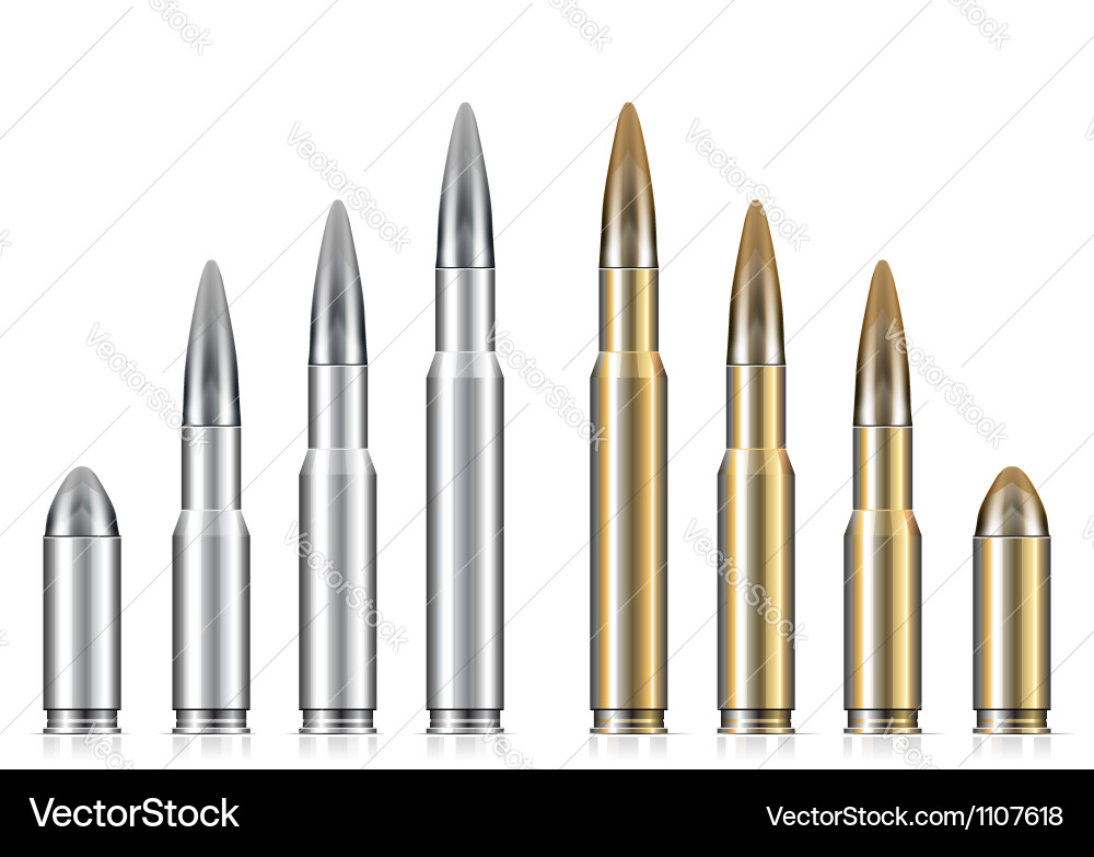Set of bullets Royalty Free Vector Image - VectorStock