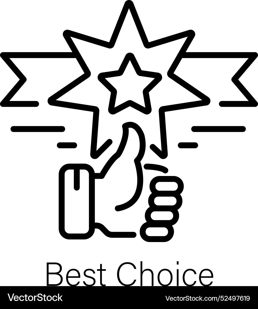 Best choice Royalty Free Vector Image - VectorStock