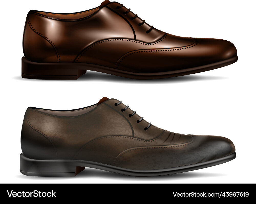 Old new shoe set Royalty Free Vector Image - VectorStock