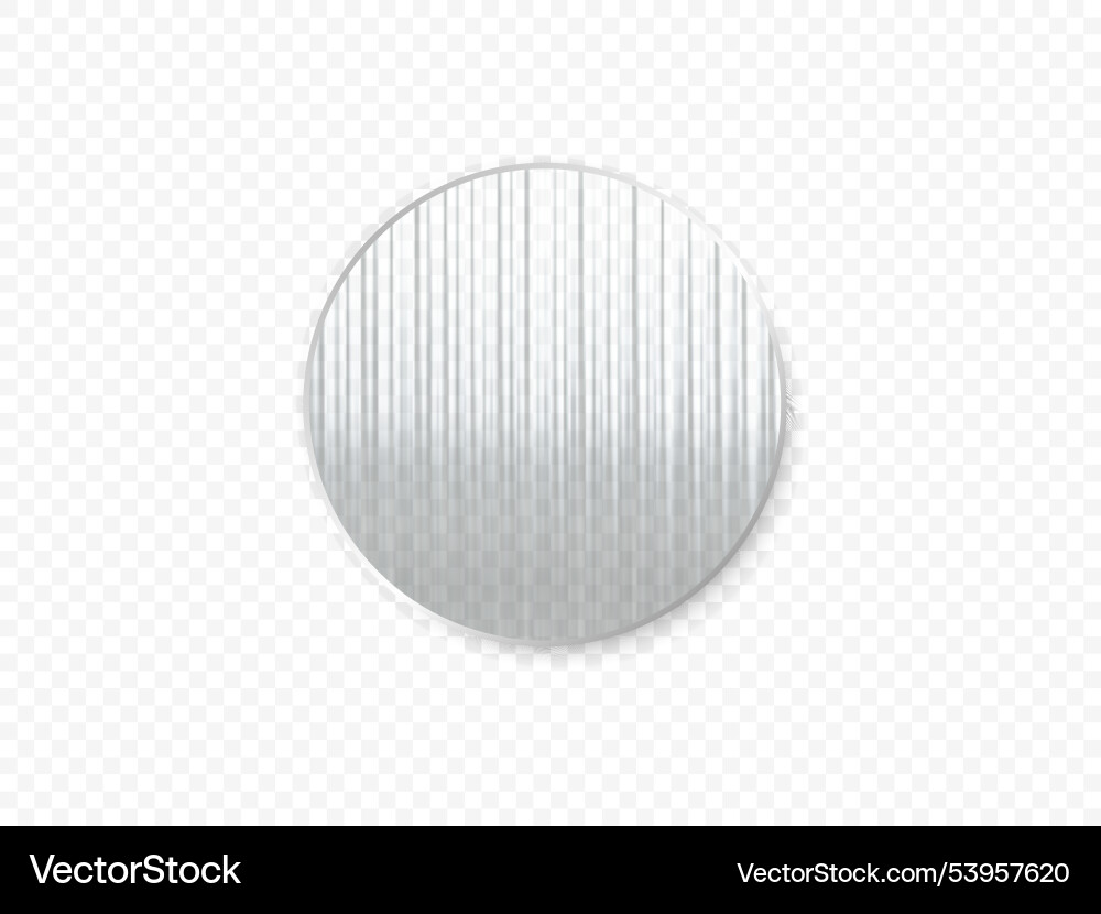 Corrugated glass round Royalty Free Vector Image