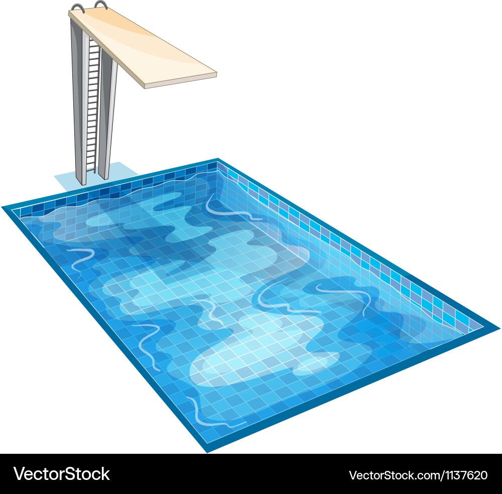 Swimming pool Royalty Free Vector Image - VectorStock