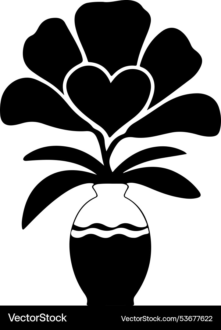 A minimalist and simple silhouette image Vector Image