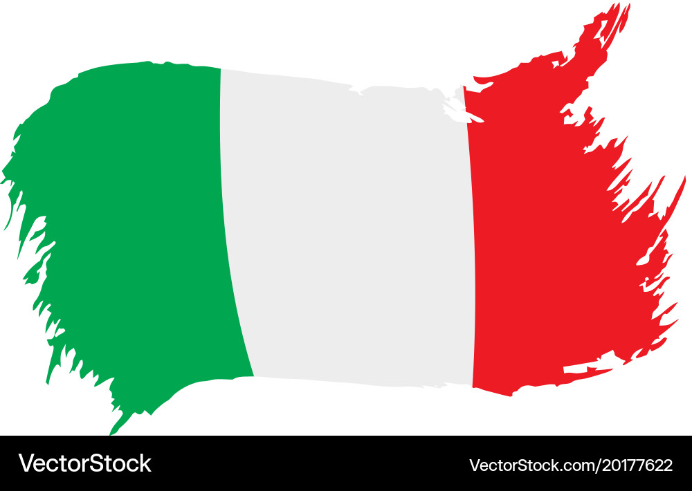 Italian Flag Royalty Free Vector Image - VectorStock