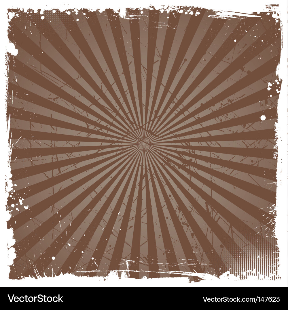Grunge Star Burst Texture Royalty Free Vector Image