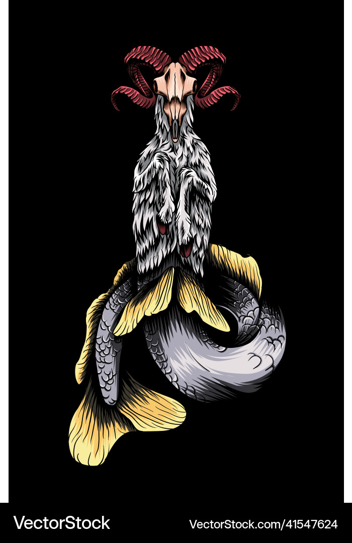 Capricorn Royalty Free Vector Image - VectorStock