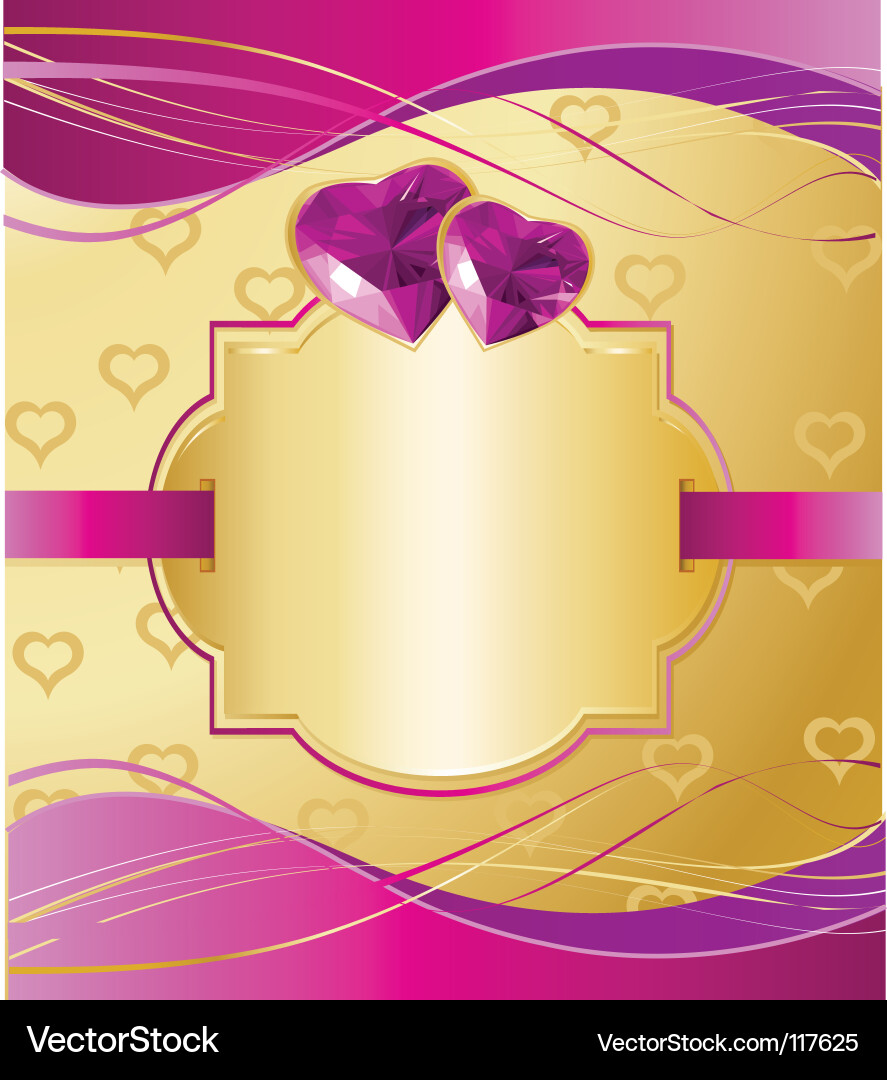 Valentine card Royalty Free Vector Image - VectorStock