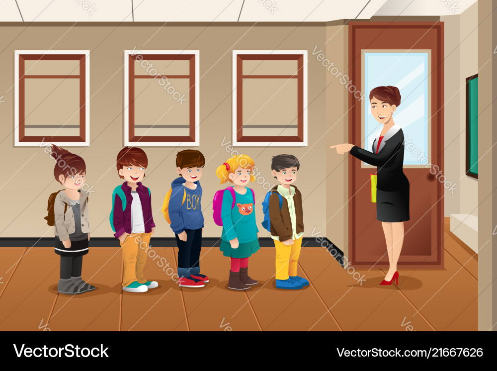 School Boy Pointing Clipart Vector Images (41)