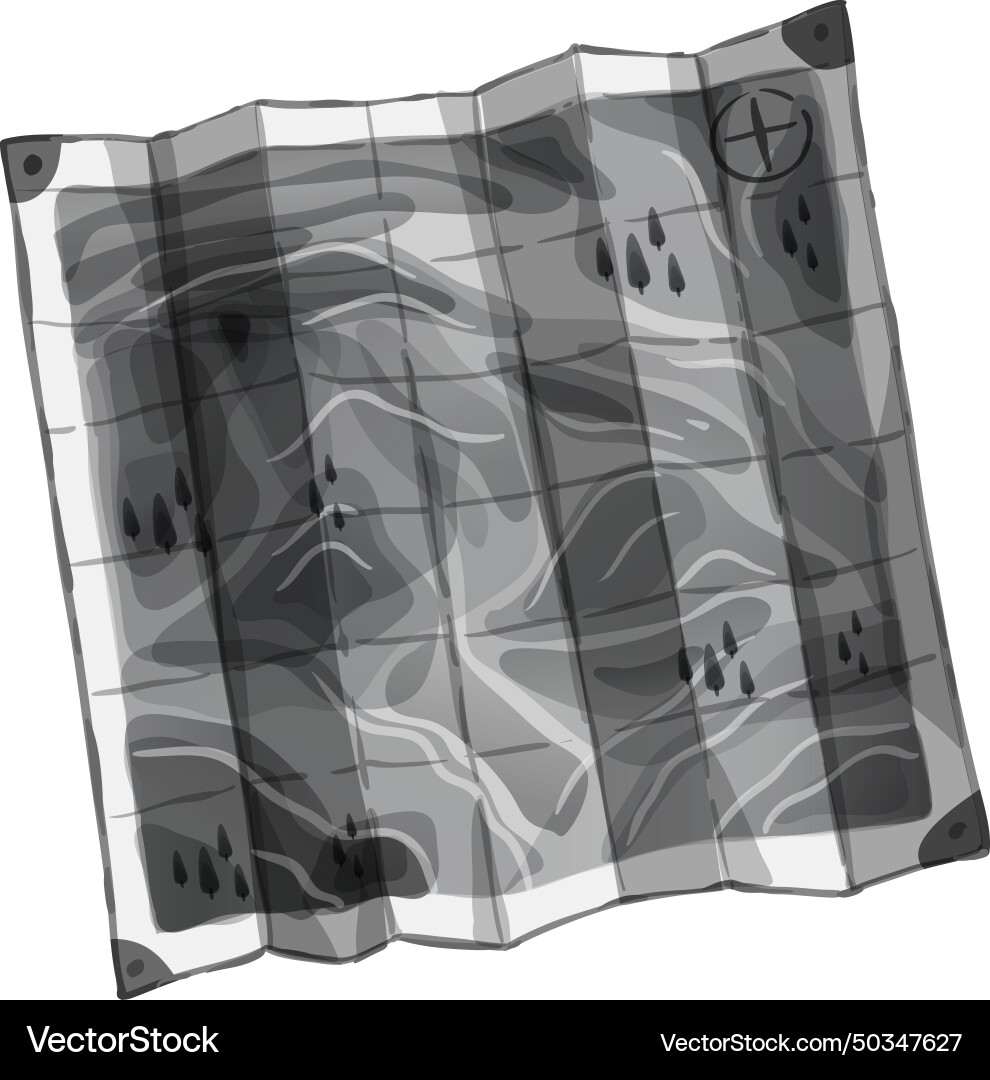 A stylized topographic map in grayscale Royalty Free Vector
