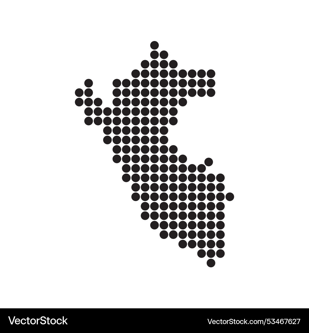 Peru map icon Royalty Free Vector Image - VectorStock