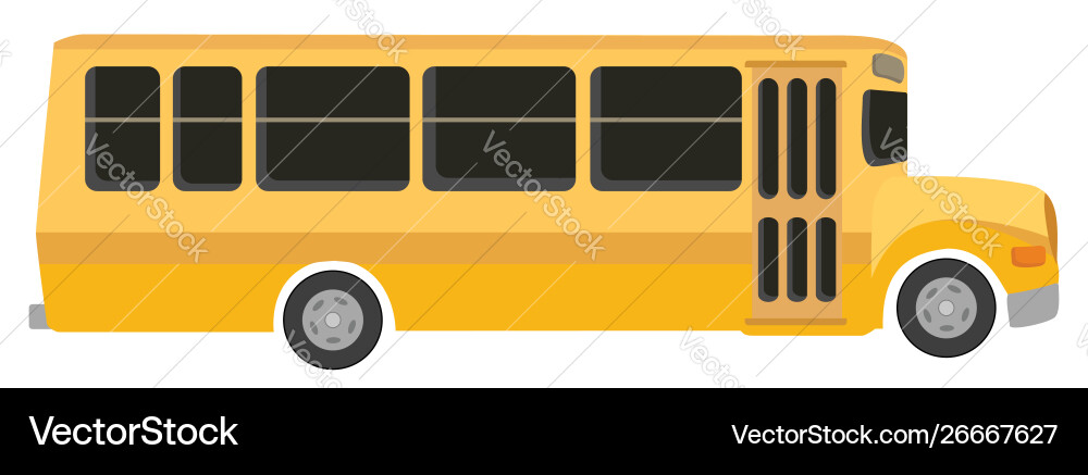 School bus Royalty Free Vector Image - VectorStock