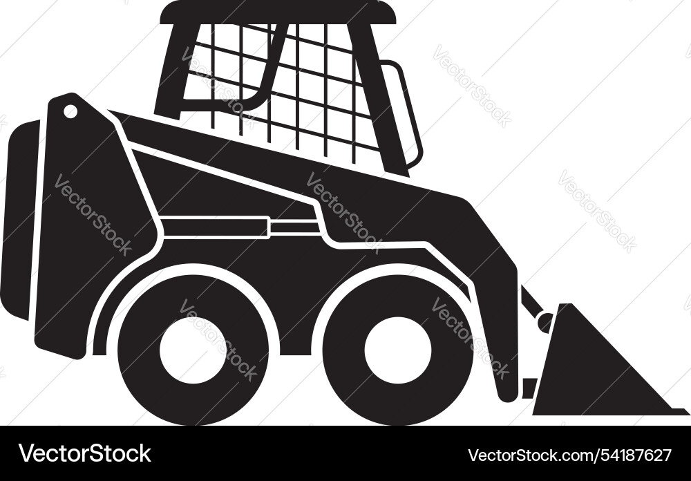 Bobcat Machine Silhouet