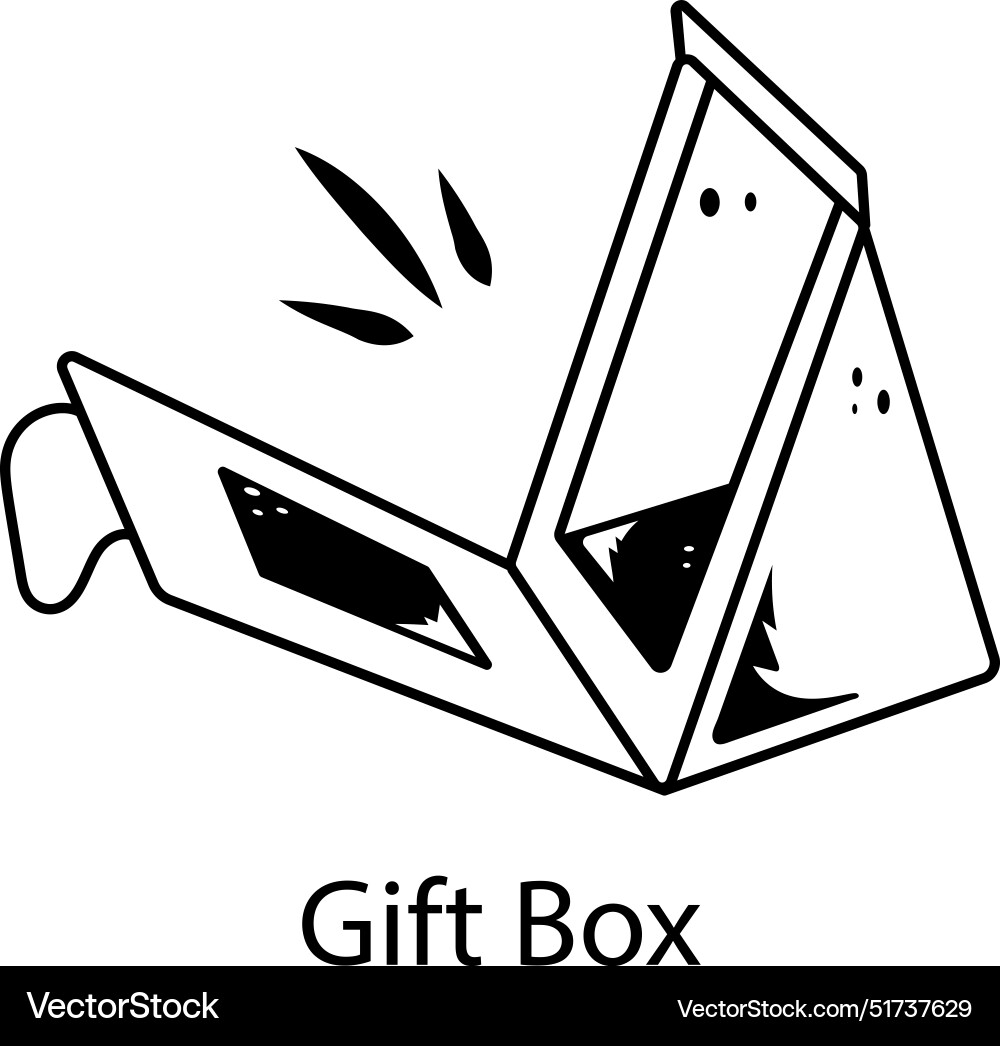 Gift box Royalty Free Vector Image - VectorStock