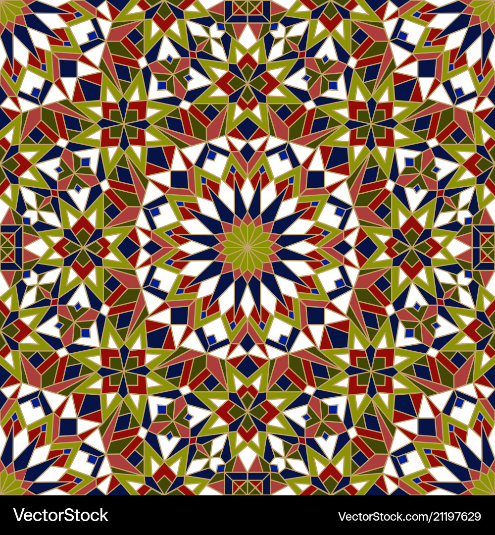 Morrocan pattern Royalty Free Vector Image - VectorStock