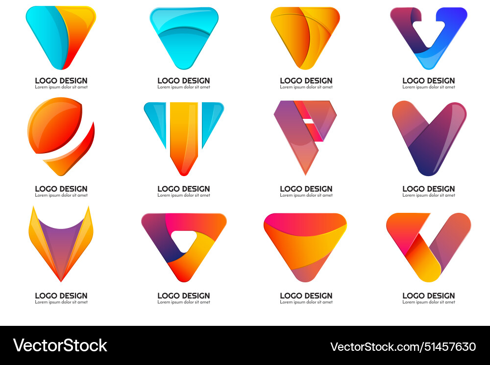 Logo design Royalty Free Vector Image - VectorStock