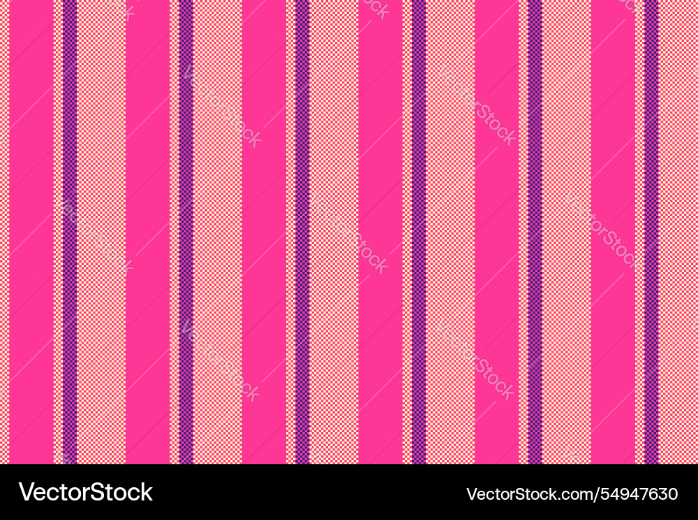 Prim stripe pattern iconic textile fabric Vector Image