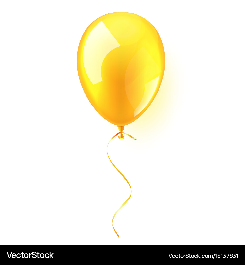 Isolated realistic colorful glossy flying air Vector Image