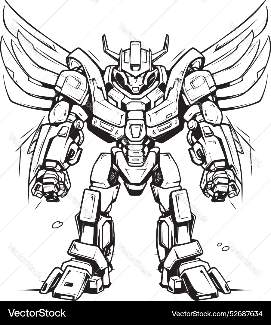 Digital guardian black emblem on transforming Vector Image Digital guardian black emblem on transforming Vector Image