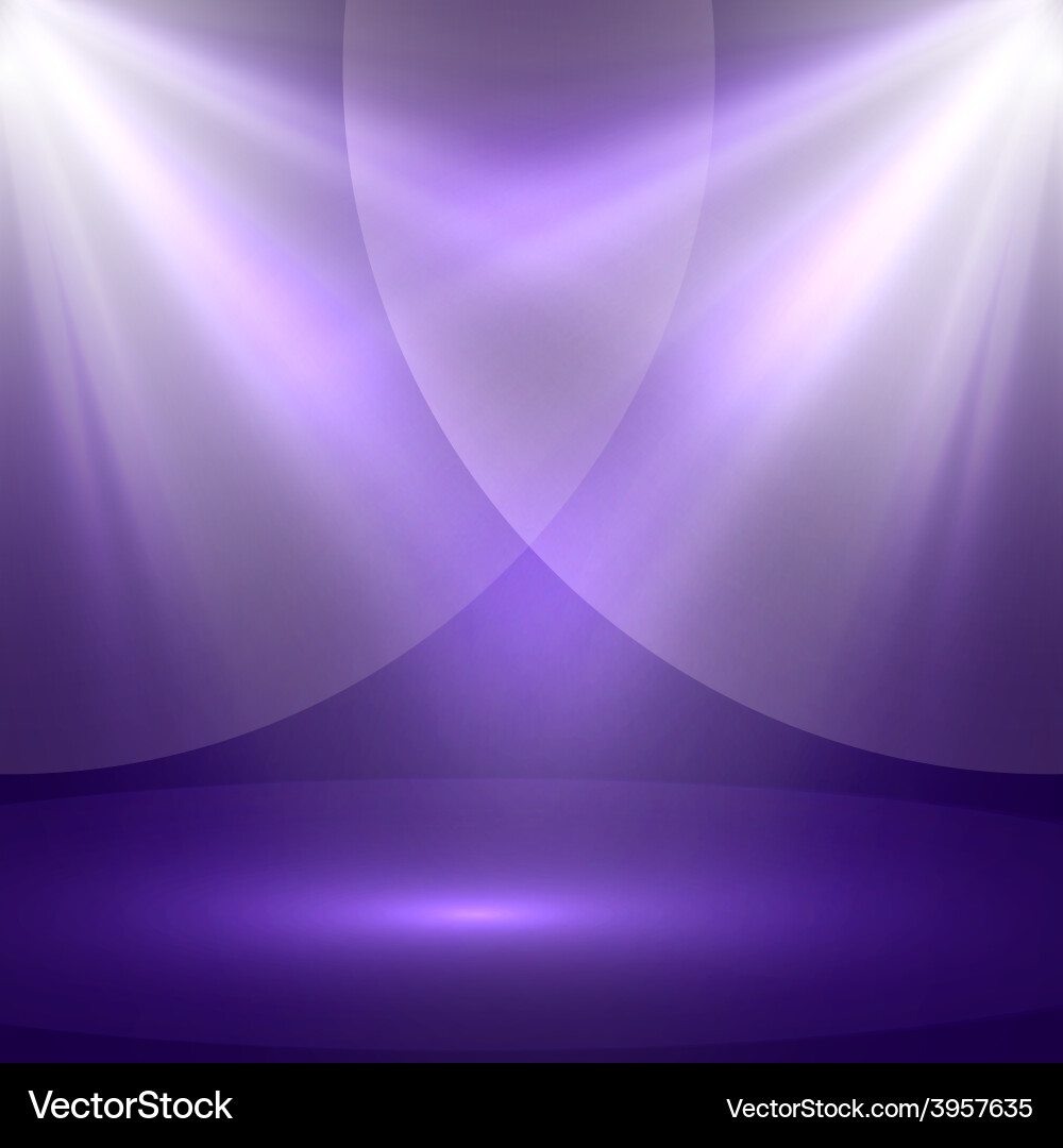 Abstract of bright stage light Royalty Free Vector Image