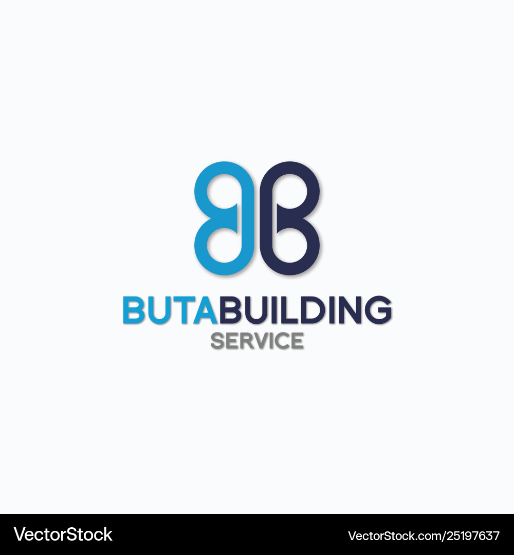 Bb logo best business Royalty Free Vector Image