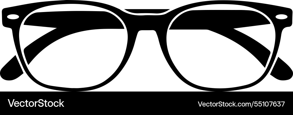 Eye glass Royalty Free Vector Image - VectorStock