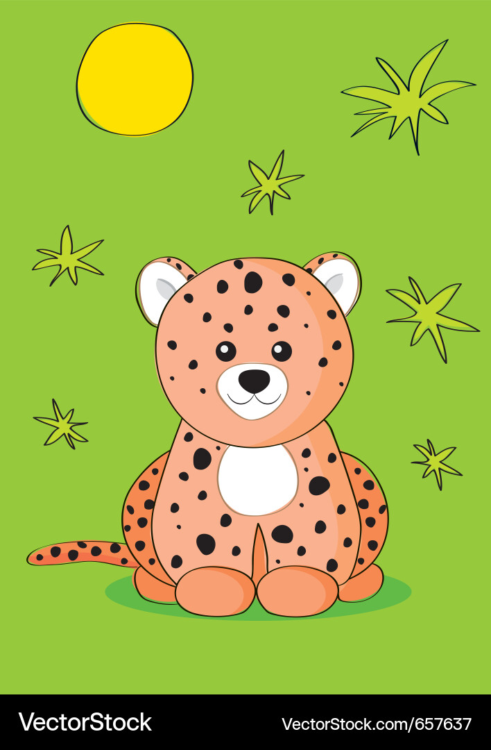 Leopard Royalty Free Vector Image - VectorStock