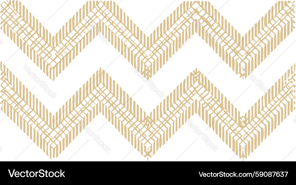 Modern Chevron Pattern Border Royalty Free Vector Image