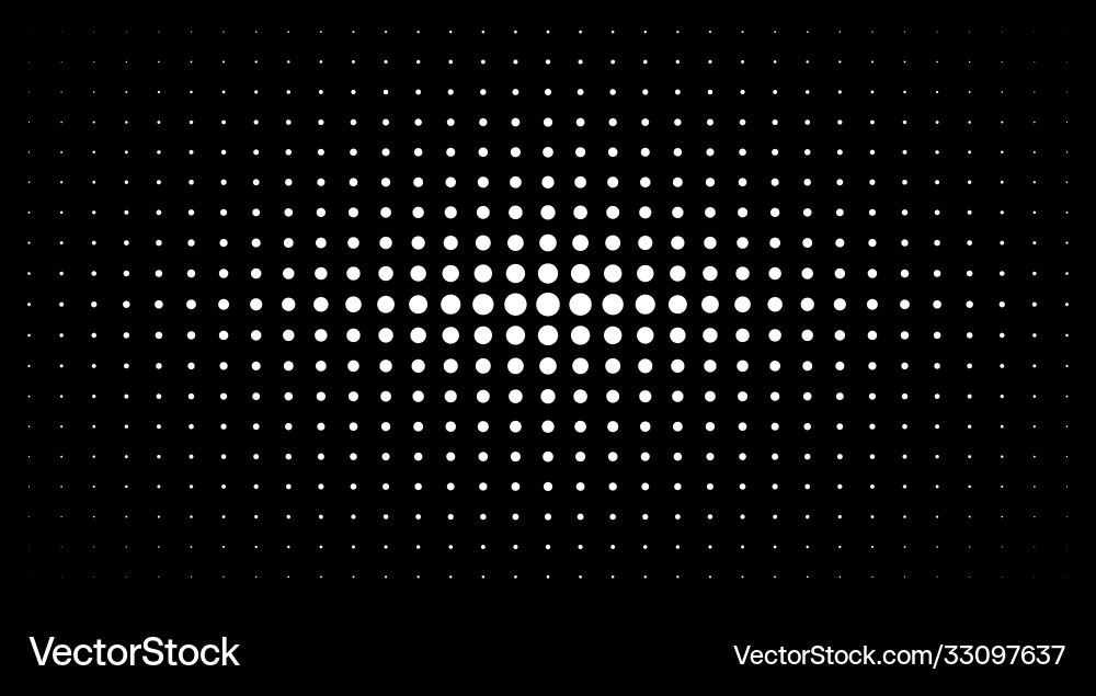 White Halftone Gradient Texture Royalty Free Vector Image