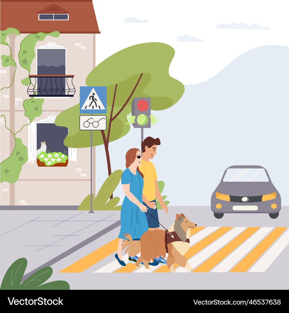 Accessible environment background Royalty Free Vector Image