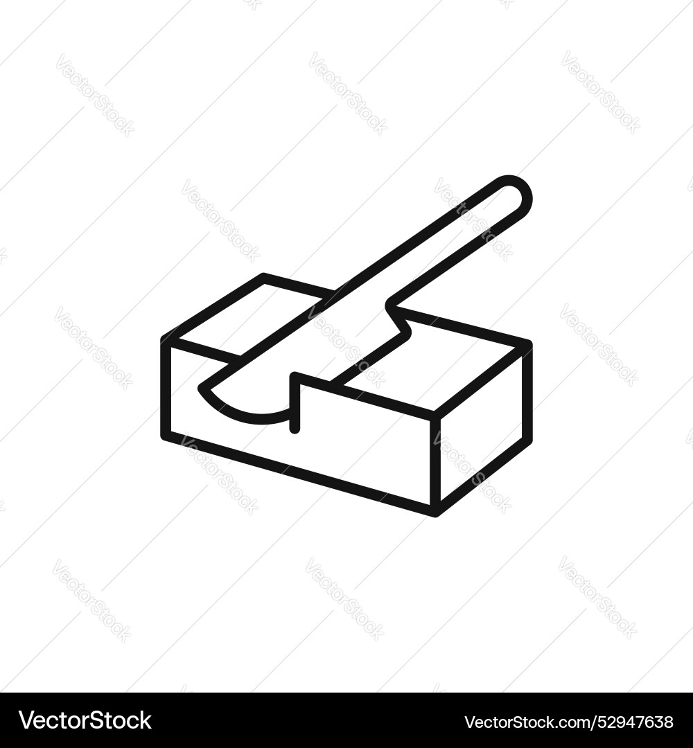 Butter icon symbol on white background Royalty Free Vector