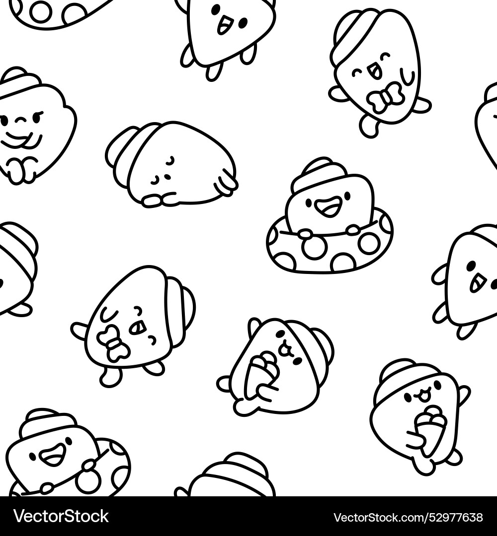 Seashells Coloring Pages Sea Shell Coloring Pages | ABCmouse