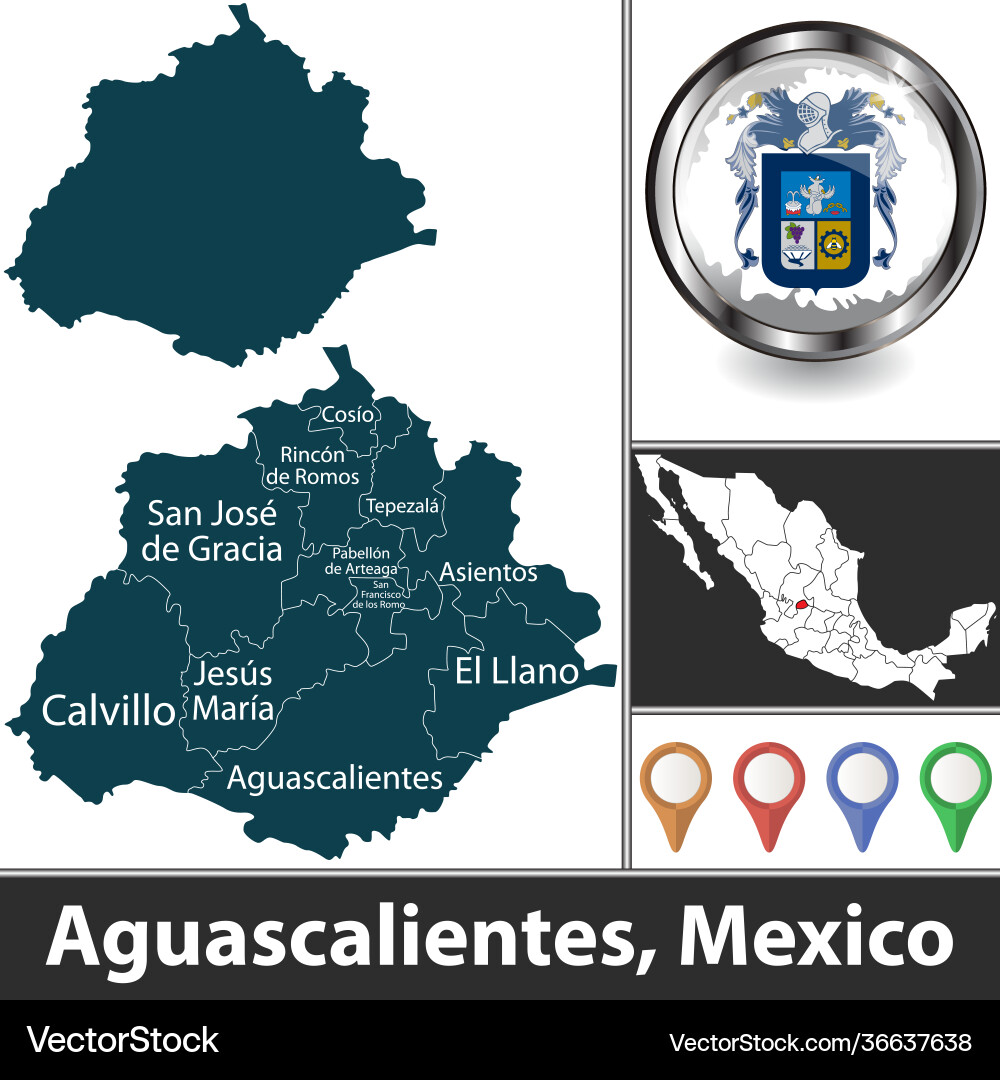 Jesus Maria Aguascalientes Mexico Map