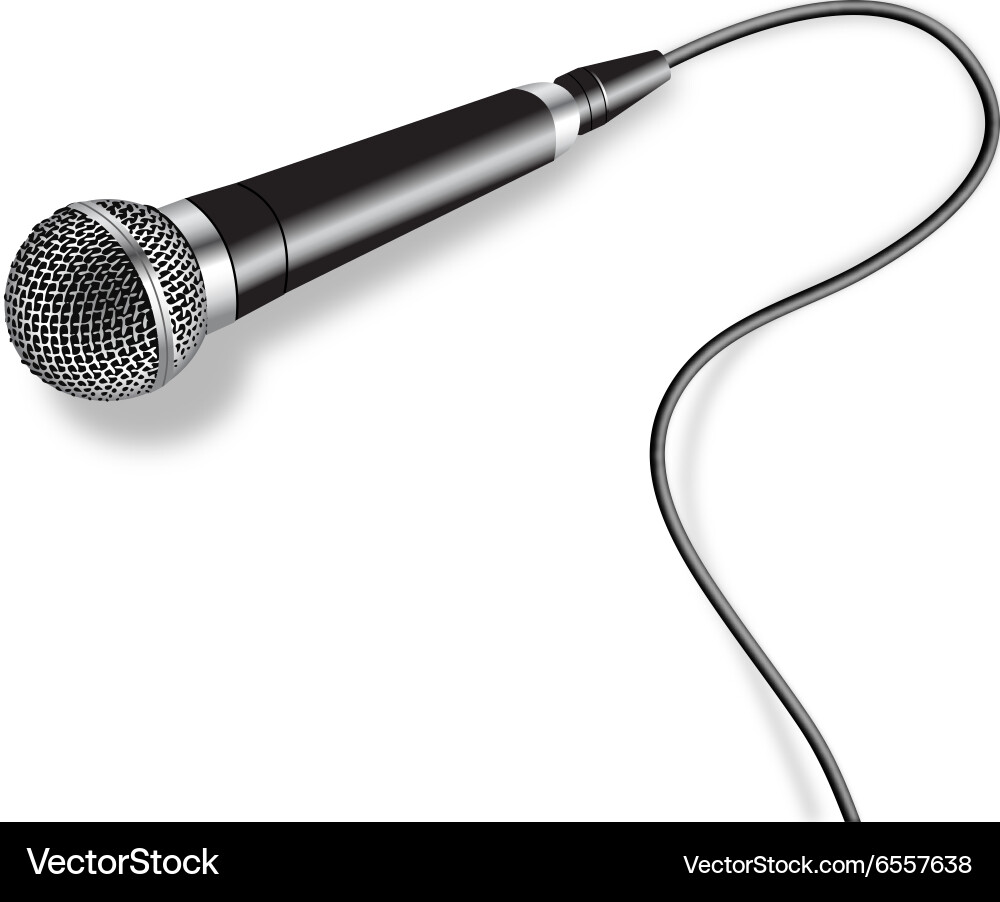 Microphone Royalty Free Vector Image - VectorStock