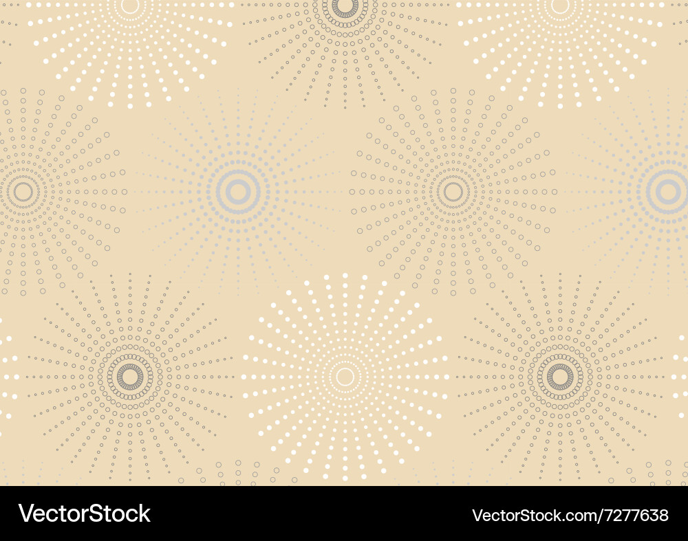 White Dotted Spherical Pattern Royalty Free Vector Image
