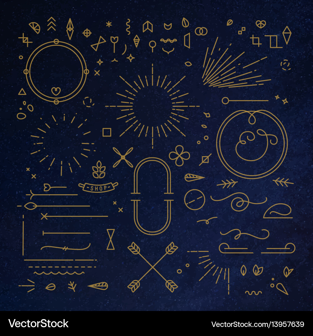 Blue Gold Border Vector Images (over 19,000)
