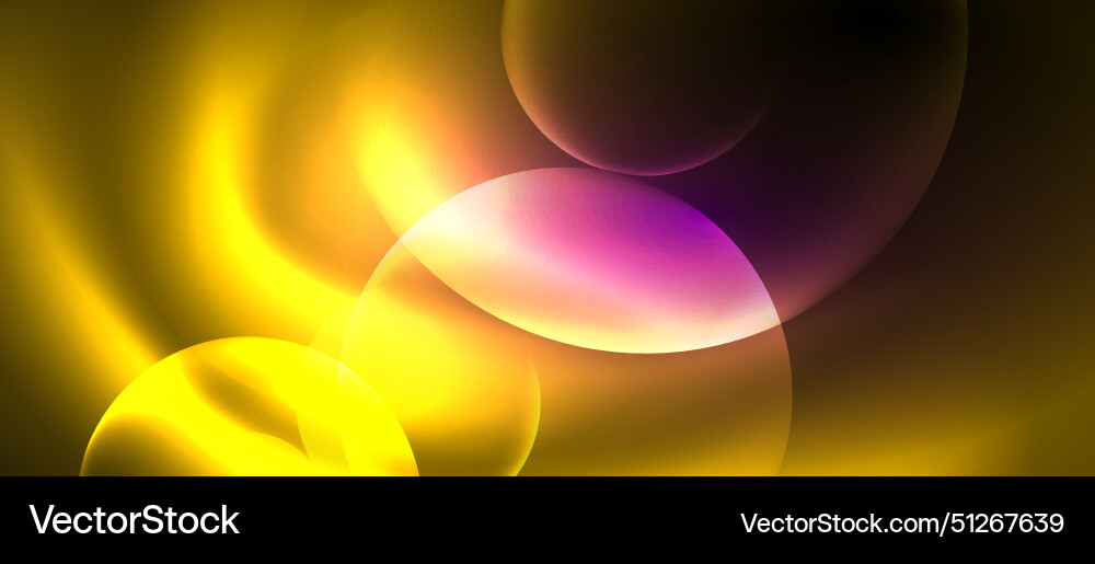 Shiny color neon glowing design Royalty Free Vector Image