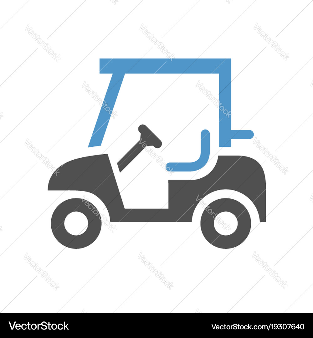 Golf Cart Icon Royalty Free Vector Image - VectorStock
