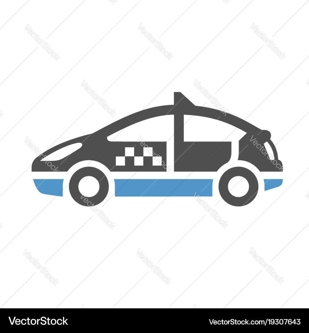 Urban transport icon Royalty Free Vector Image
