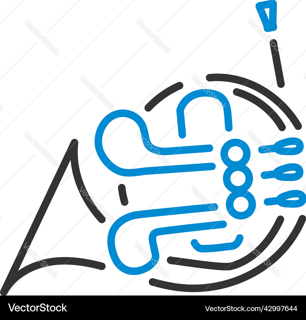 Horn icon Royalty Free Vector Image - VectorStock