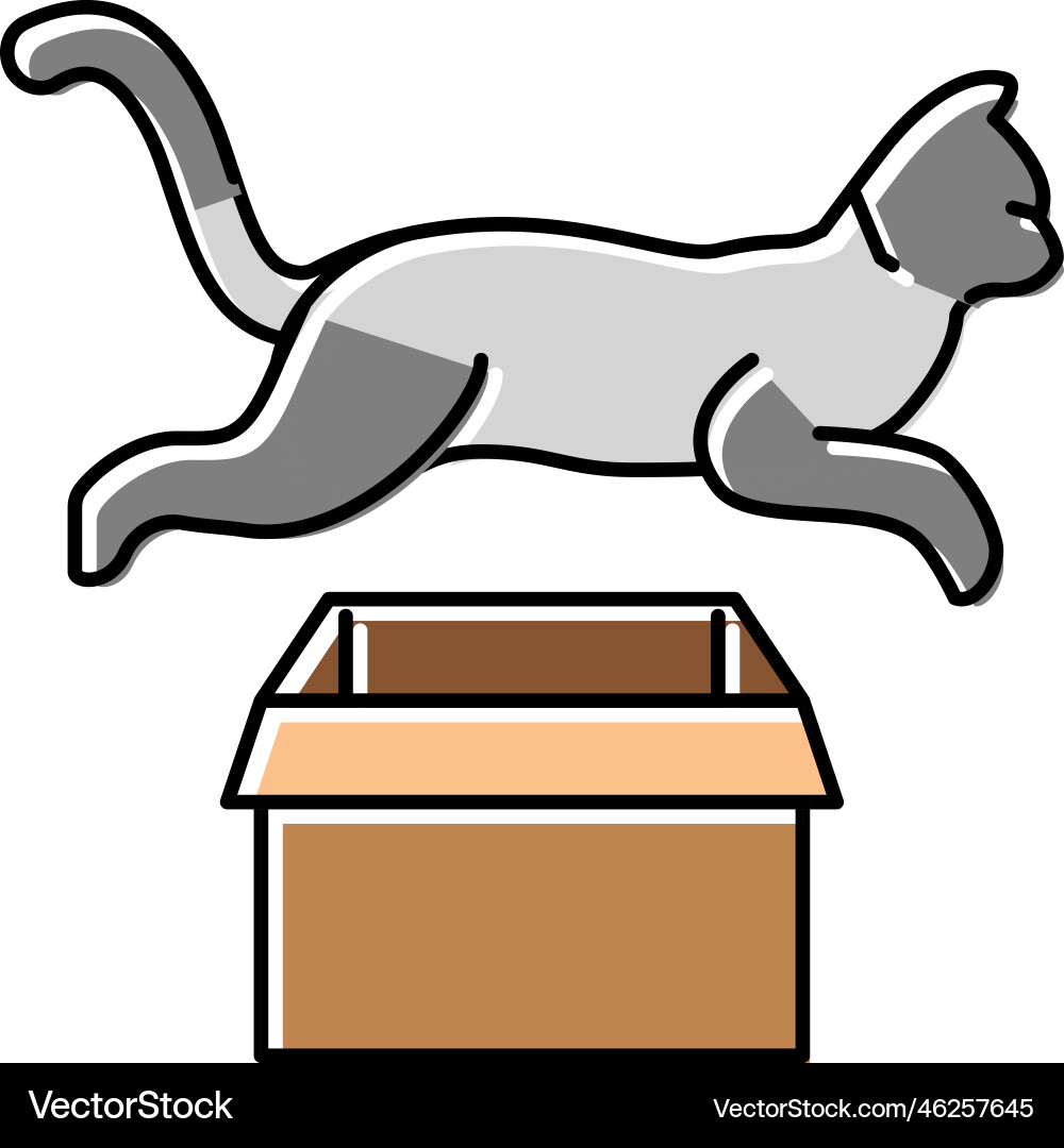 Above preposition english color icon Royalty Free Vector