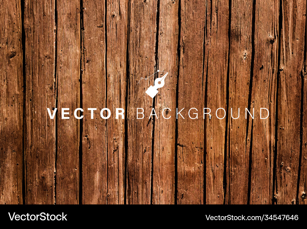 Rustic Weathered Wooden Background Royalty Free Vector Image