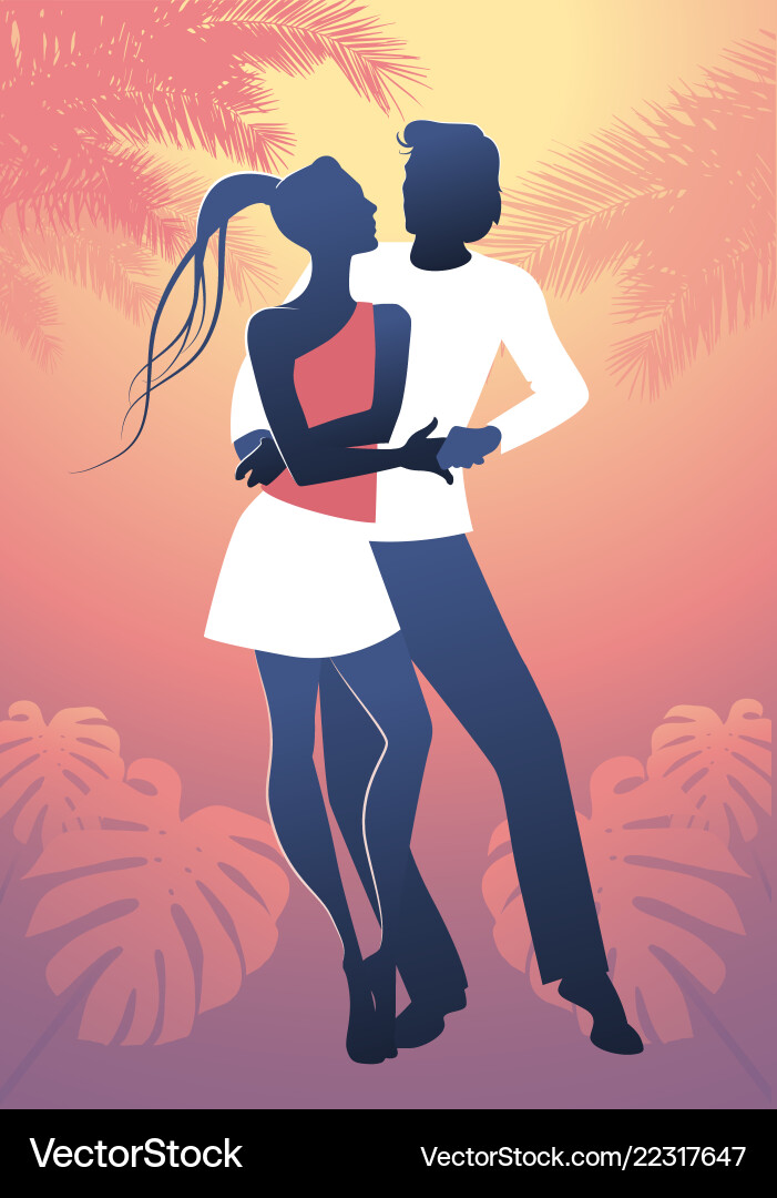 Dancing salsa-03 Royalty Free Vector Image - VectorStock