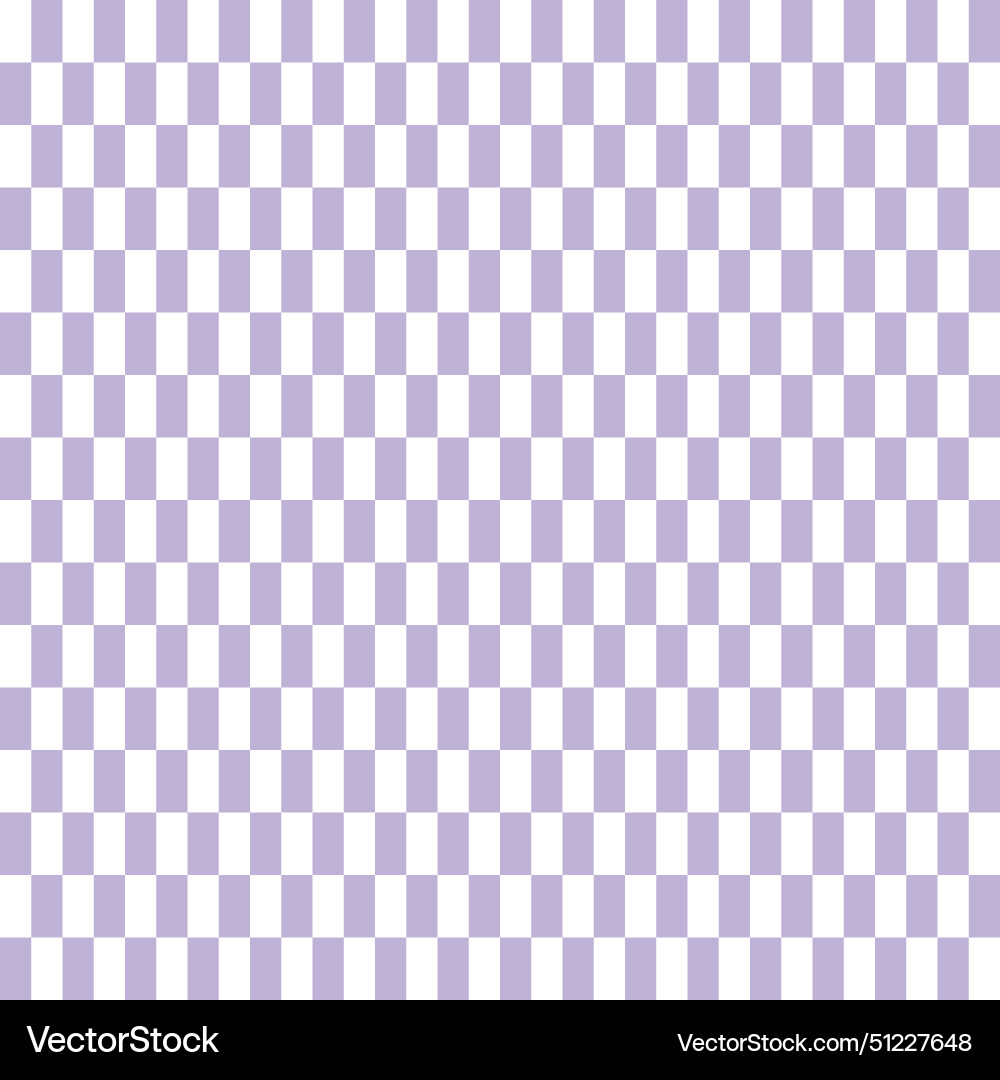 Seamless checked pattern or violet and white Vector Image