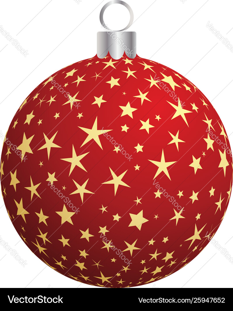 Year ball Royalty Free Vector Image - VectorStock