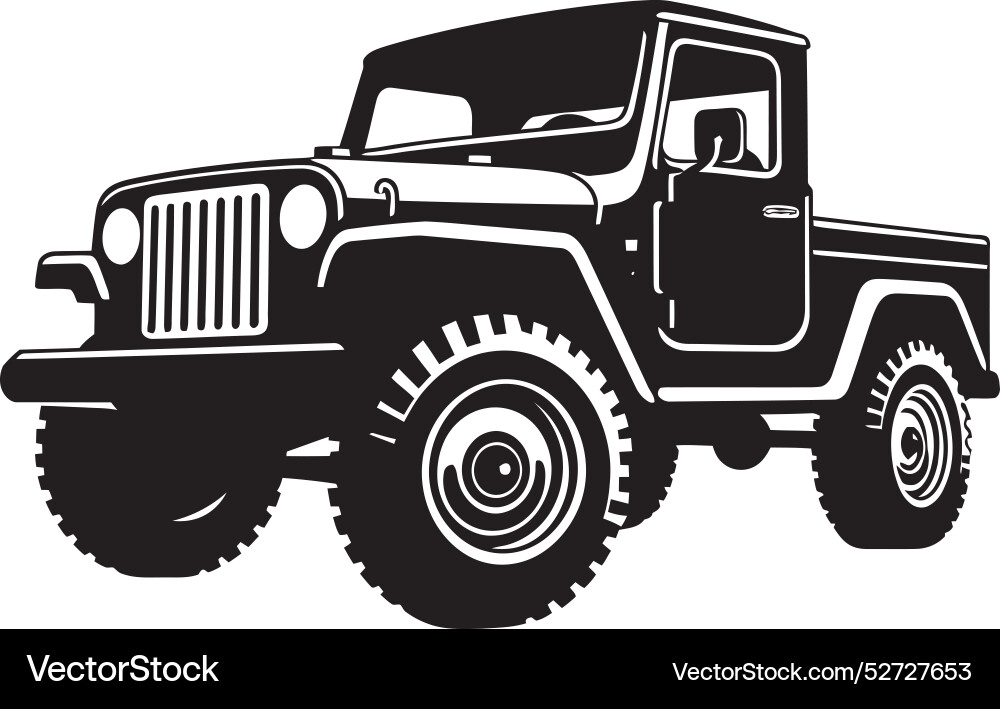 Jeep compass a compact suv for every terrain Vector Image