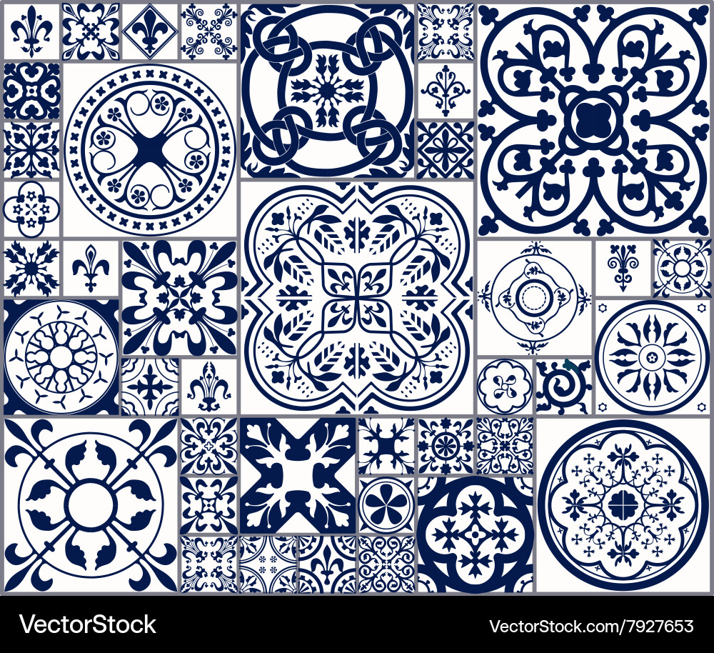 Moroccan Tile Pattern Royalty Free Vector Image