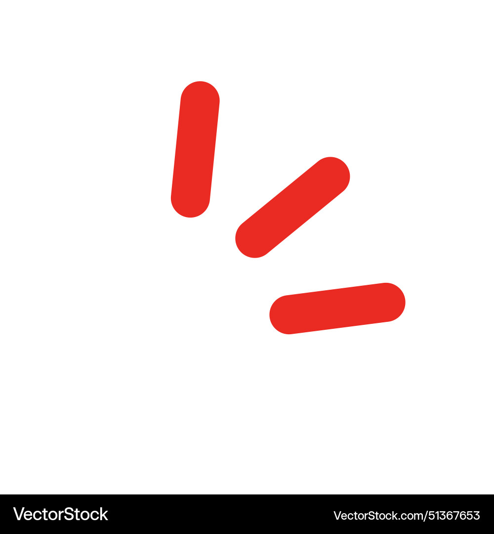 Yellow emphasis pop icon surprising expression Vector Image