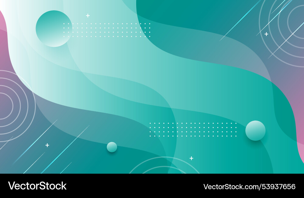 Abstract fluid shapes graphic design Royalty Free Vector