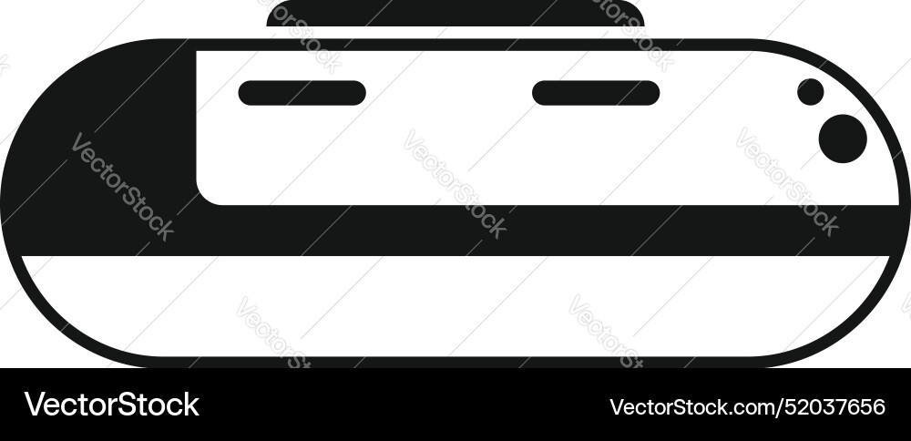 Modern high speed train moving Royalty Free Vector Image